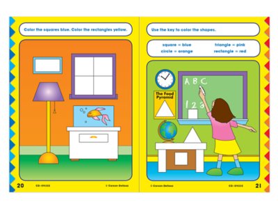 Shapes Activity Book at Lakeshore Learning