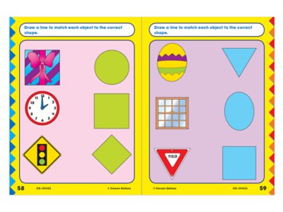 Shapes Activity Book at Lakeshore Learning