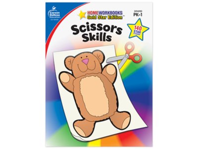 Scissors Skills Activity Book at Lakeshore Learning