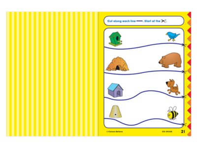 Scissors Skills Activity Book at Lakeshore Learning