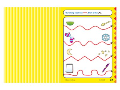 Scissors Skills Activity Book at Lakeshore Learning