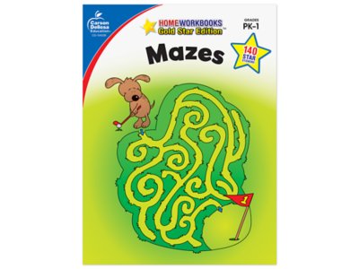 Mazes Workbook - Pre K-Gr. 1 at Lakeshore Learning