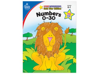 Numbers 0-30 Workbook - K-Gr. 1 at Lakeshore Learning