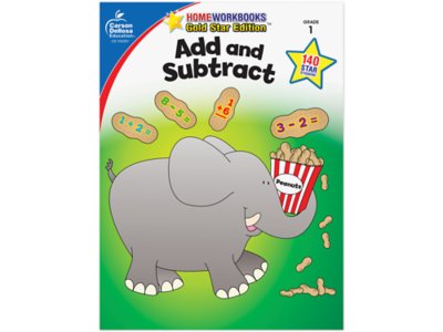 Add & Subtract Workbook - Gr. 1 at Lakeshore Learning