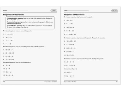 Pre-Algebra Workbook at Lakeshore Learning