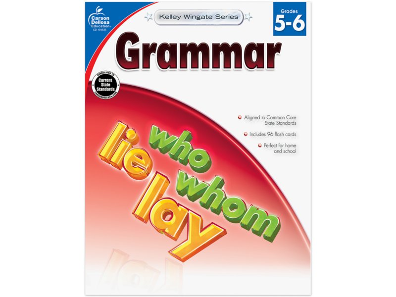 Grammar Workbook - Gr. 5-6 at Lakeshore Learning