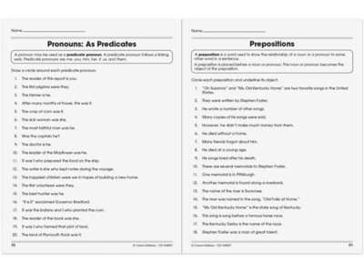 The 100+ Series™ Grammar Workbook - Gr. 5-6 at Lakeshore Learning