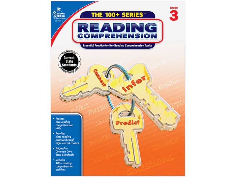 The 100+ Series™ Reading Comprehension Workbook - Gr. 3 at Lakeshore ...