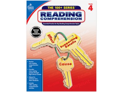 The 100 Series邃 Reading Comprehension Workbook Gr 4 At Lakeshore