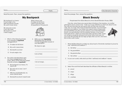 The 100+ Series™ Reading Comprehension Workbook - Gr. 4 at Lakeshore ...