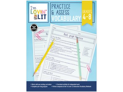 I’m Lovin’ Lit Vocabulary Workbook at Lakeshore Learning