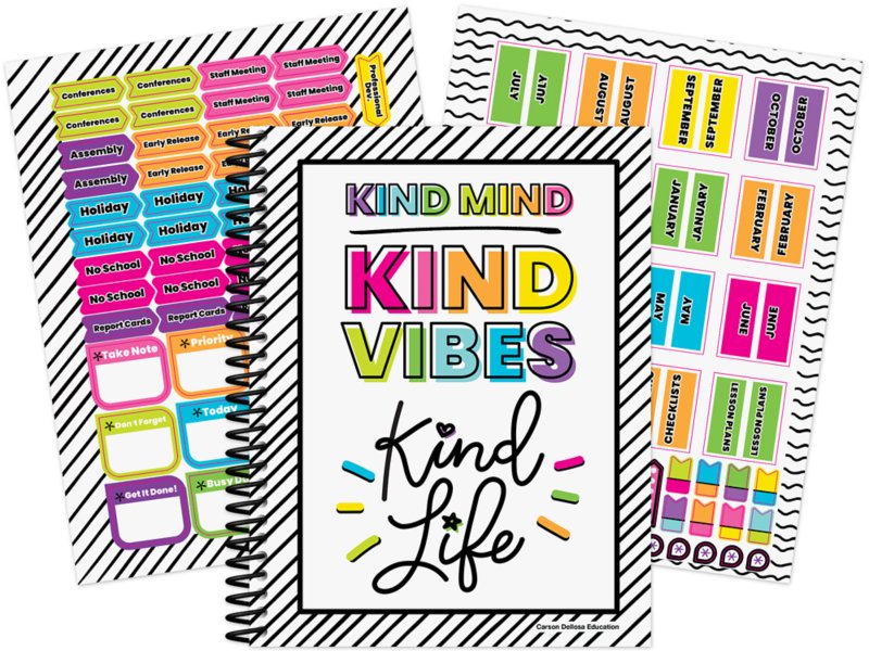 Kind Vibes Lesson Plan & Record Book at Lakeshore Learning
