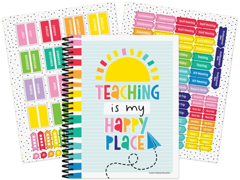 Happy Place Lesson Plan Book at Lakeshore Learning