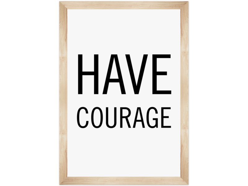 Simply Boho Have Courage Poster at Lakeshore Learning