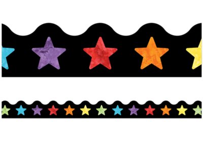 Celebrate Learning Watercolor 4" Punch-Out Letters at Lakeshore Learning