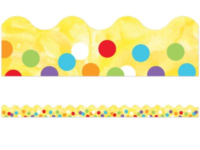 Celebrate Learning Rainbow Scalloped Border at Lakeshore Learning