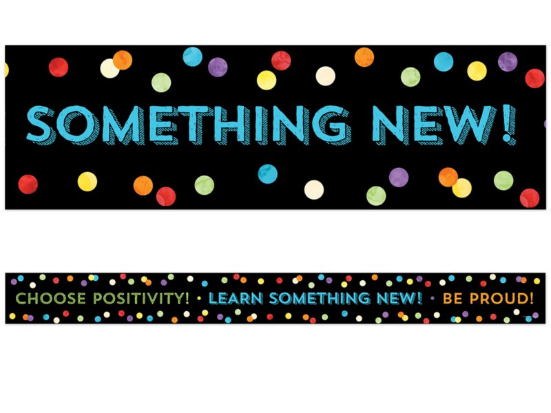 Celebrate Learning Think Positive Border at Lakeshore Learning