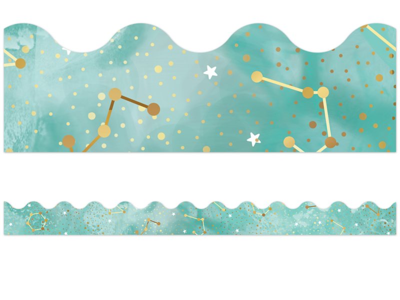 Galaxy Constellations Scalloped Border at Lakeshore Learning