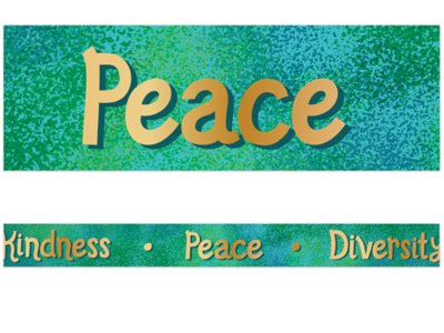 One World Peace & Diversity Border at Lakeshore Learning