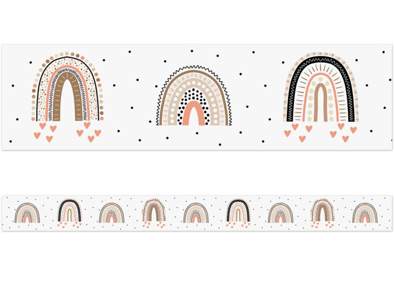 Boho Rainbow Border at Lakeshore Learning