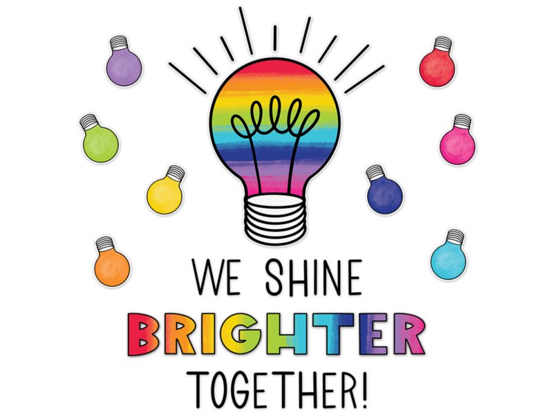 Light Bulb Moments Motivational Bulletin Board Set at Lakeshore Learning