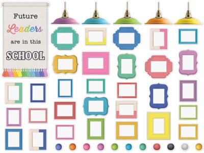 Creatively Inspired Future Leaders Bulletin Board Set at Lakeshore Learning