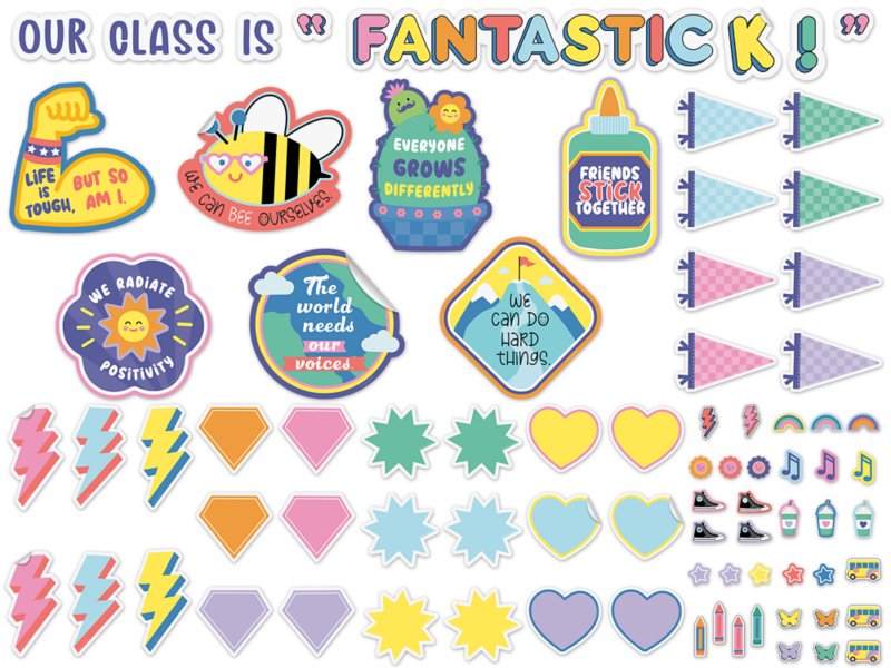 We Stick Together Bulletin Board Set at Lakeshore Learning