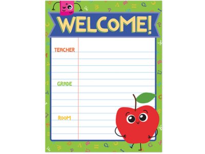 School Tools Welcome Poster at Lakeshore Learning