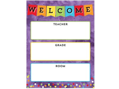 Celebrate Learning Welcome Poster at Lakeshore Learning