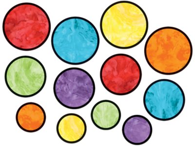 Celebrate Learning Watercolor Star Stickers at Lakeshore Learning