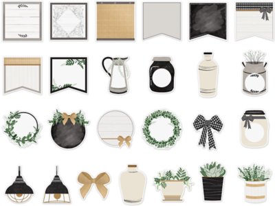 Simply Boho Hexagon Card Accents at Lakeshore Learning