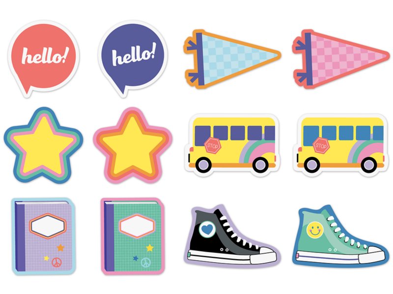 We Stick Together Hello School Accents at Lakeshore Learning