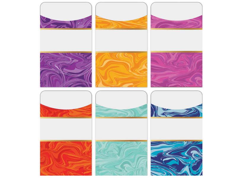 Galaxy Library Pockets - Variety Pack at Lakeshore Learning