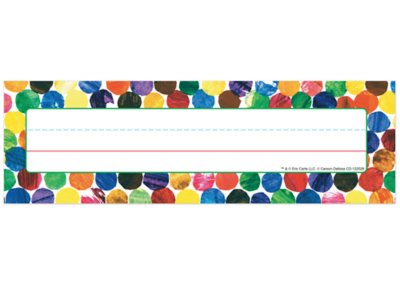 Eric Carle Dotted Border at Lakeshore Learning