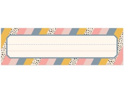 We Belong Nameplates at Lakeshore Learning