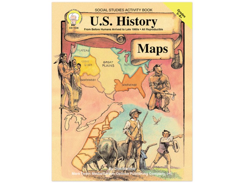 U.S. History Maps Workbook at Lakeshore Learning