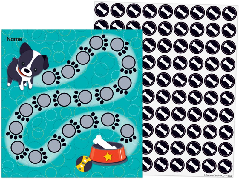 Hot Diggity Dog Mini Incentive Charts at Lakeshore Learning