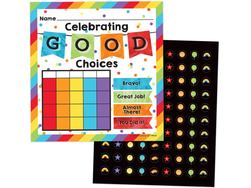 Celebrate Learning Mini Incentive Charts at Lakeshore Learning