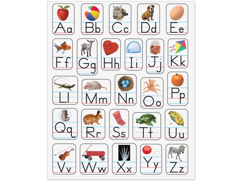 Alphabet Photo Stickers at Lakeshore Learning