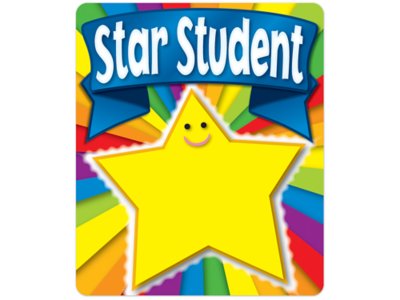 Star Student Badges at Lakeshore Learning