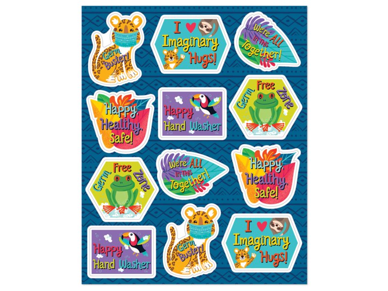 One World Germ Buster Stickers at Lakeshore Learning