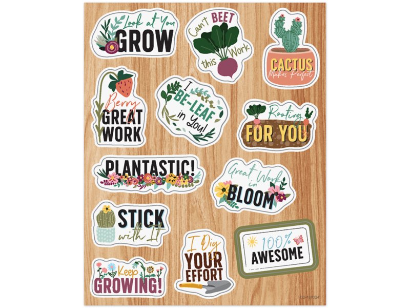 Grow Together Motivational Stickers at Lakeshore Learning