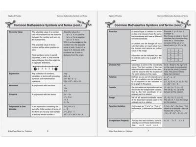 Algebra II Practice Workbook at Lakeshore Learning