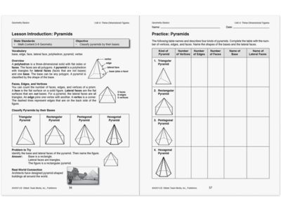 Geometry Basics Workbook at Lakeshore Learning