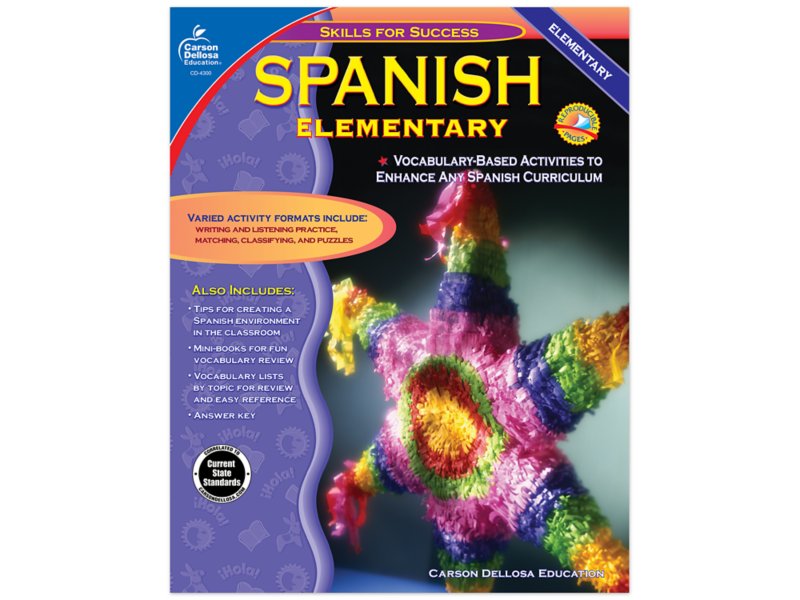 Spanish Skills for Success Workbook at Lakeshore Learning