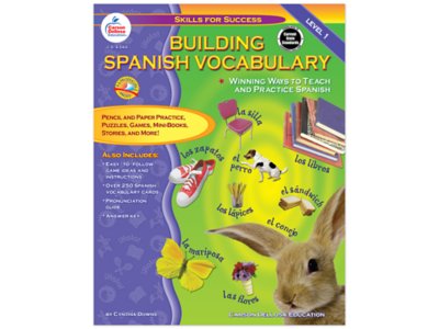 Building Spanish Vocabulary Workbook at Lakeshore Learning