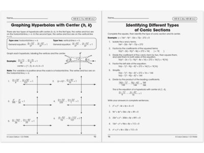 The 100+ Series™ Algebra II Workbook at Lakeshore Learning