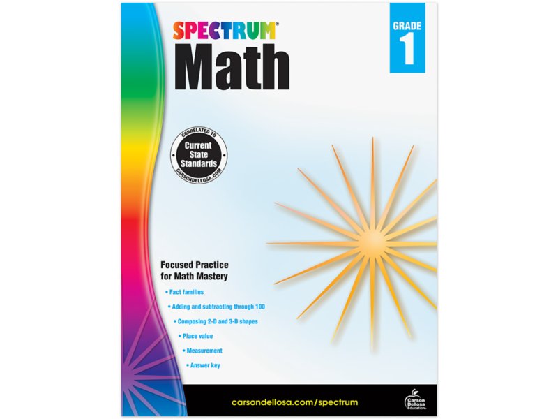 Math Spectrum® Workbook - Gr. 1 at Lakeshore Learning