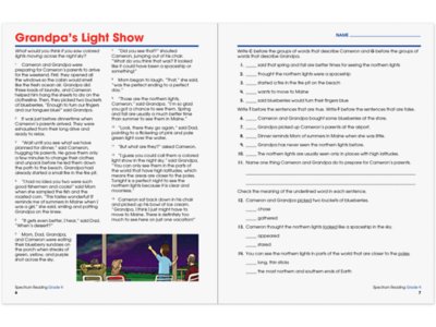 Spectrum® Reading Workbook - Gr. 4 at Lakeshore Learning