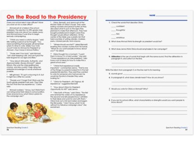 Spectrum® Reading Workbook - Gr. 5 at Lakeshore Learning